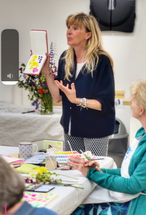 Andrea Garvey Workshop 2025 - Perigord Retreats Painting Holidays
